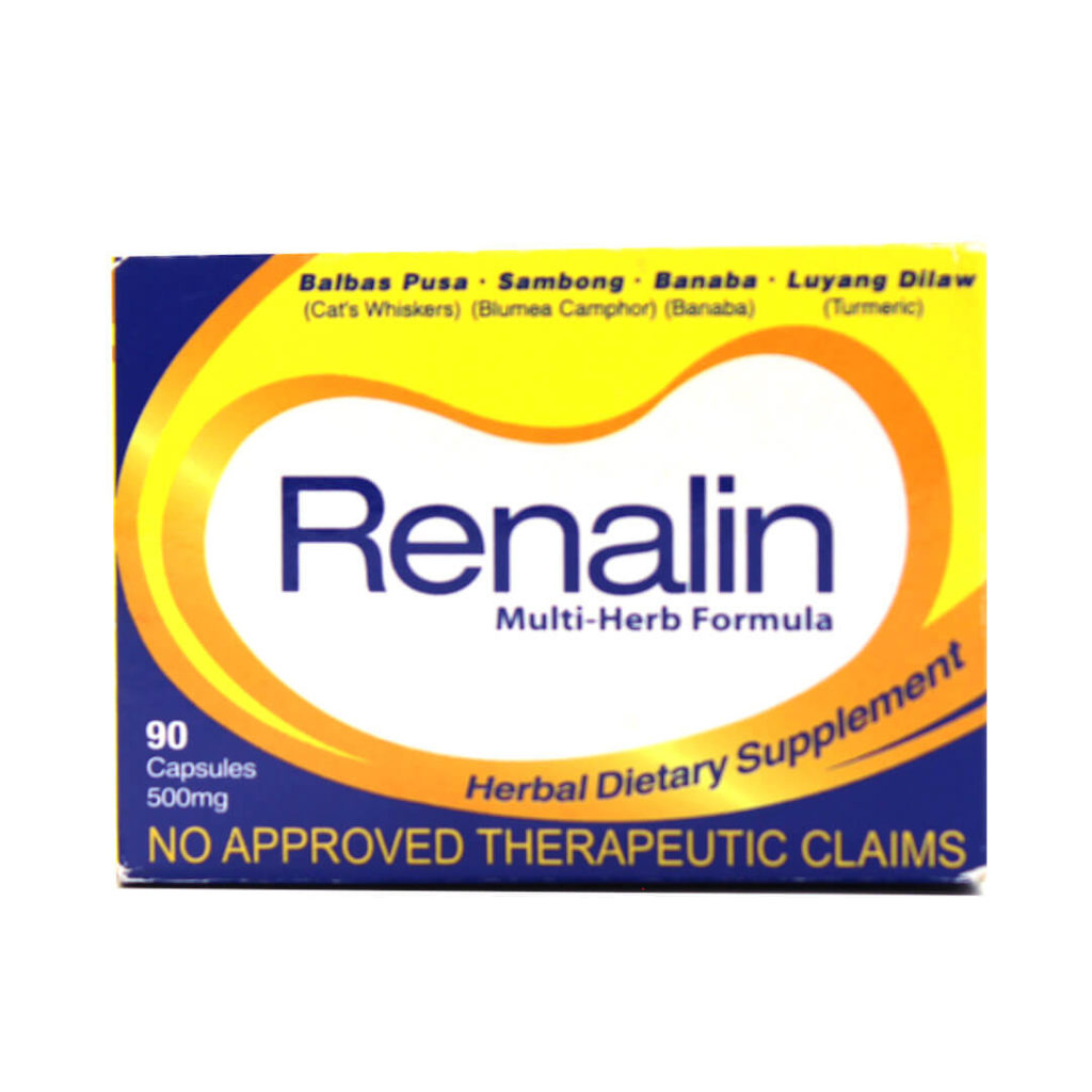Renalin | 500mg (90capsules) | Ampalaya Plus - Bitter Gourd for ...