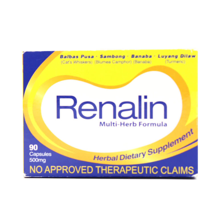 Renalin | 500mg (90capsules) | Ampalaya Plus - Bitter Gourd for ...